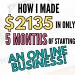 April Blog Report: How I made $2135 in FIVE months!